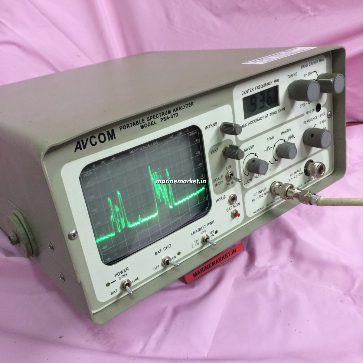 Shayona Electronics: For Sale : Avcom's PSA-37D Portable Spectrum ...