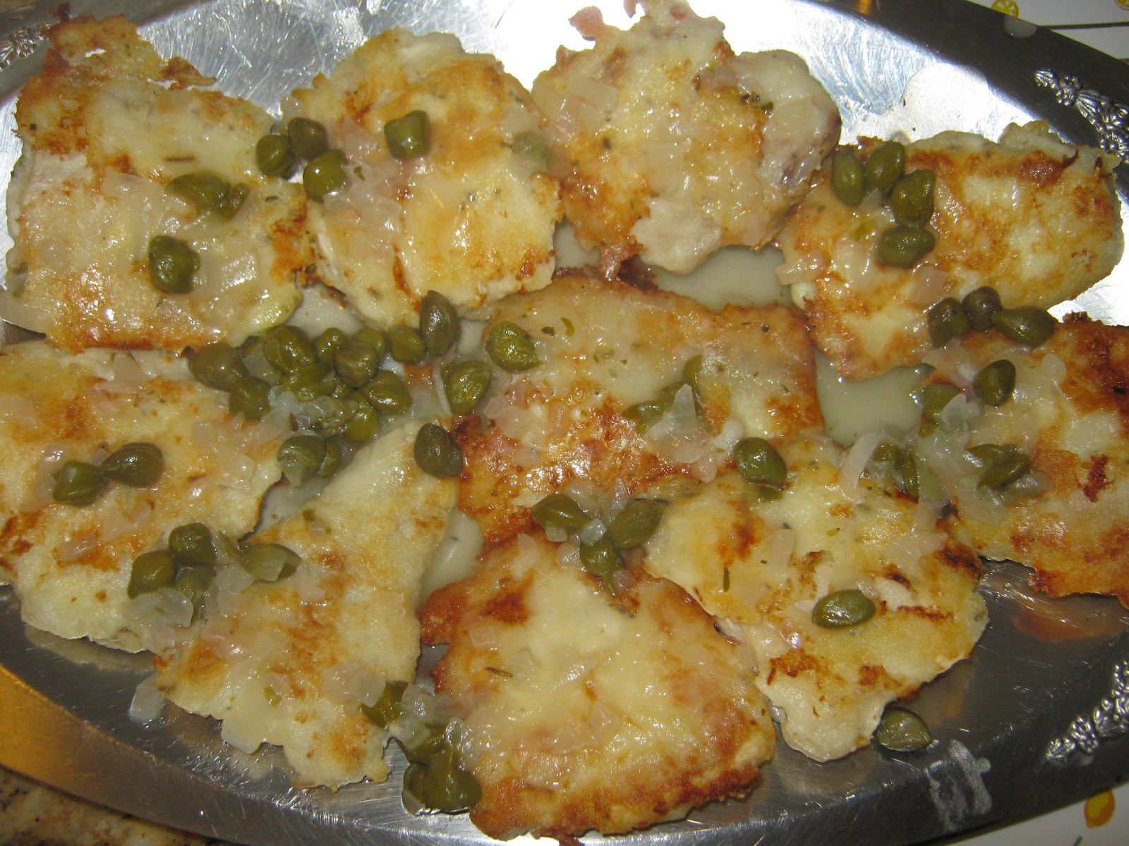 Receitas do Thiago: Congrio Rosa com Molho de Alcaparras e Limão