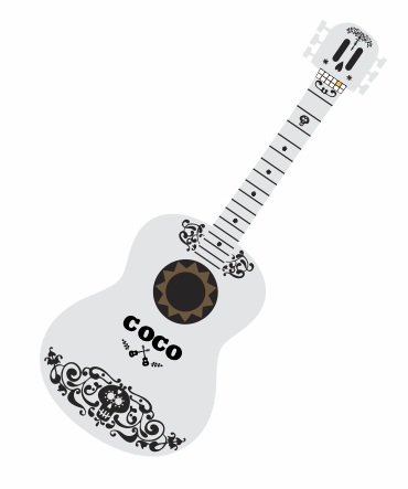 Vectores y otras cosas: Guitarra Coco