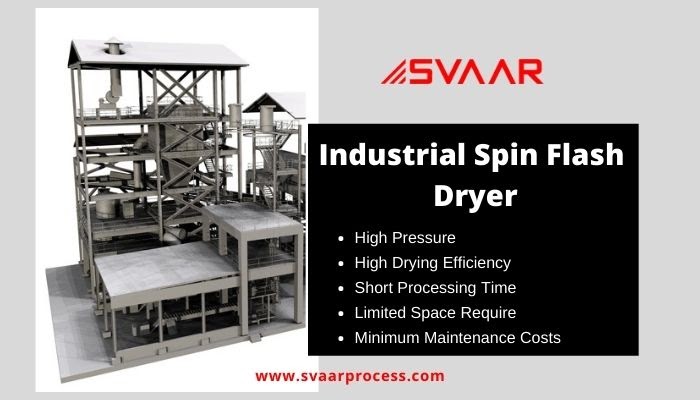 Spin Flash Dryers are Used for Drying a Wide Range of Products