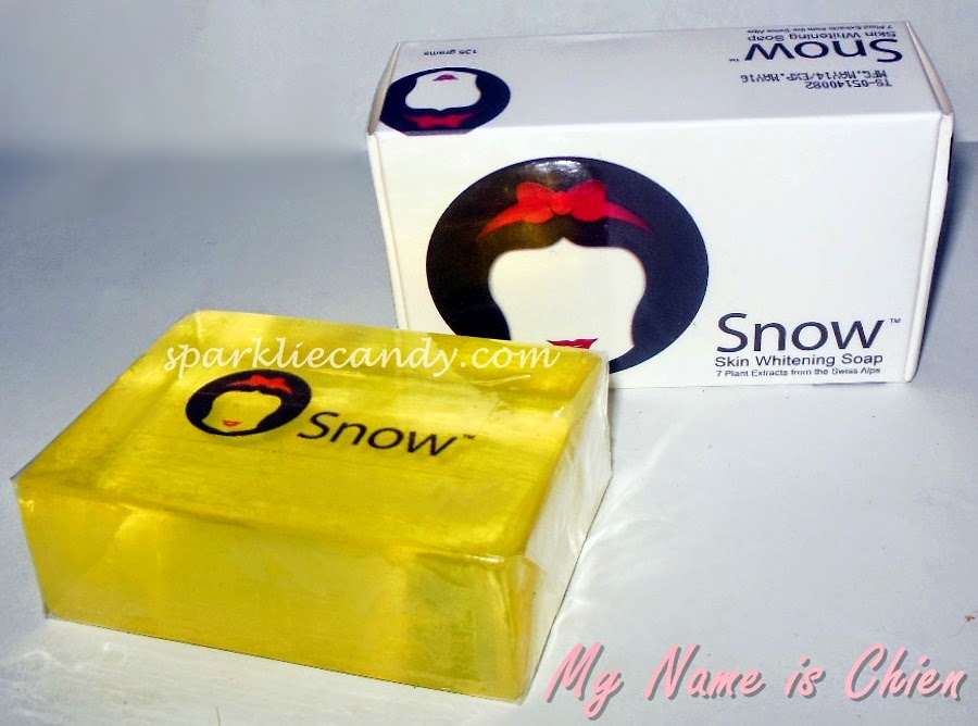 My Name is Chien: Review: SNOW Skin Whitening Soap
