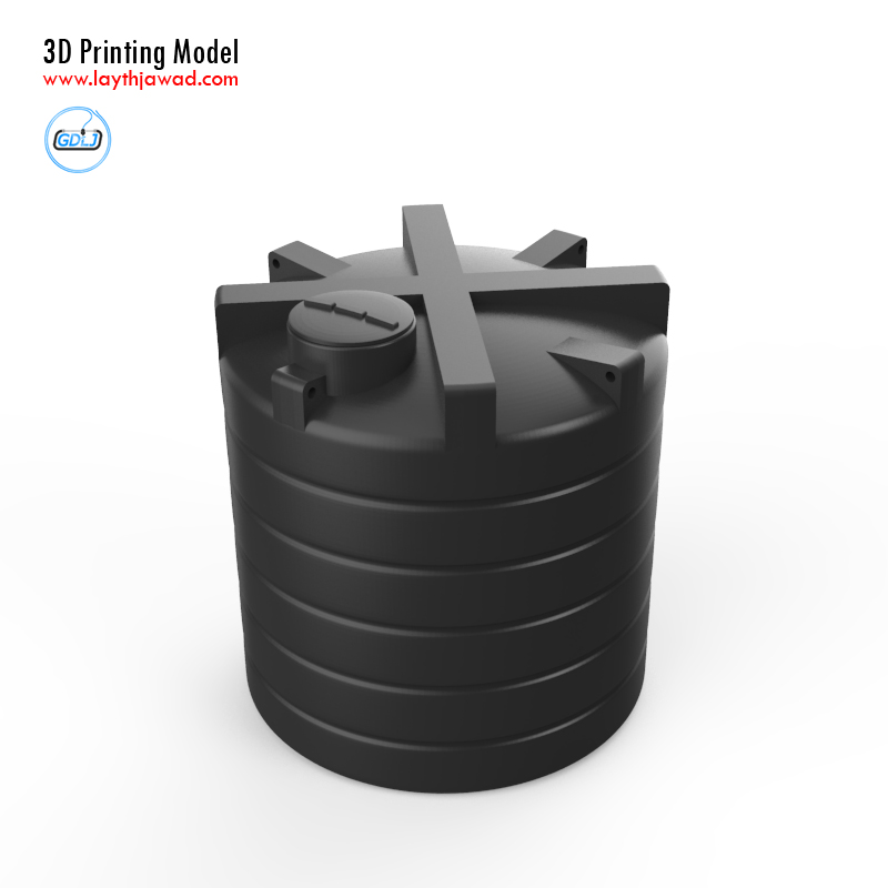 Water tank 3D Printing Model | Layth Jawad