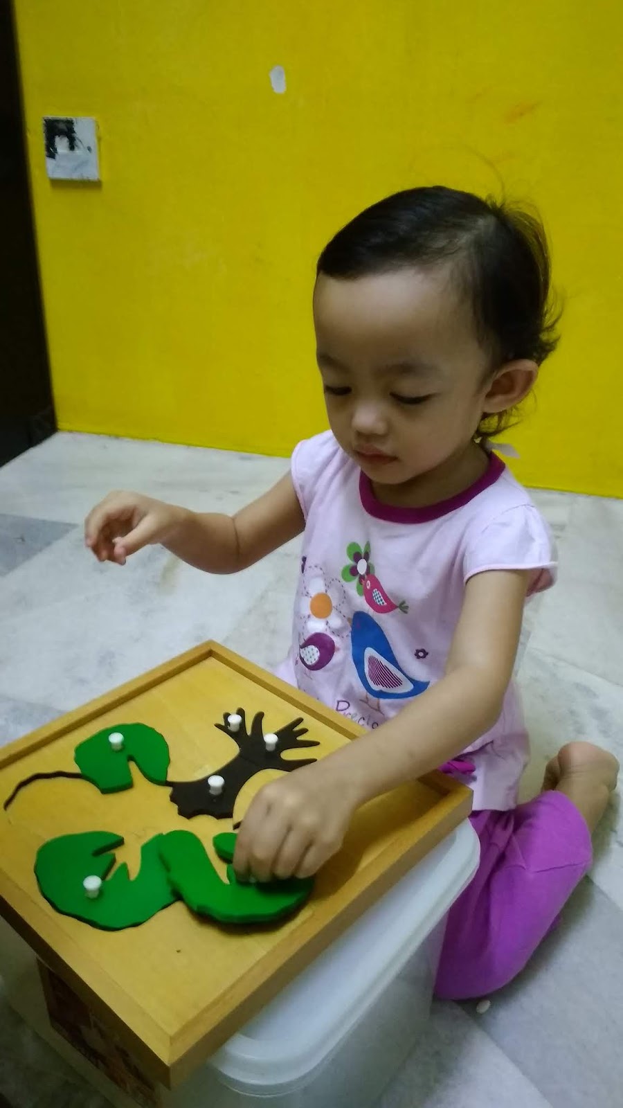 Taska Ummi Ida: Aktiviti 3 Tahun : Aktiviti Puzzle Pokok