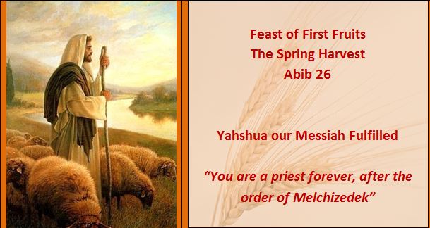 Ho Theos' Kingdom of America: Feast of First Fruits; the Spring Harvest