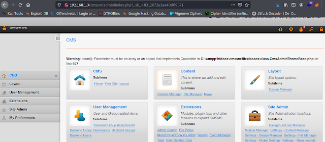Unveiling Vulnerabilities in CMS Made Simple 2.2.5 - RCE (Remote Code Execution) - Cyber Defense ...
