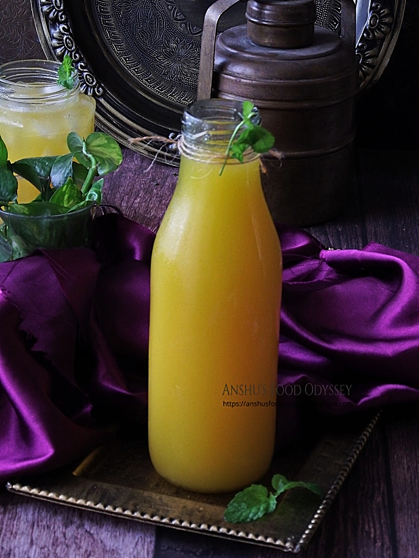 Homemade Mango Frooti | Easy Mango Frooti Recipe | How to Make Mango ...
