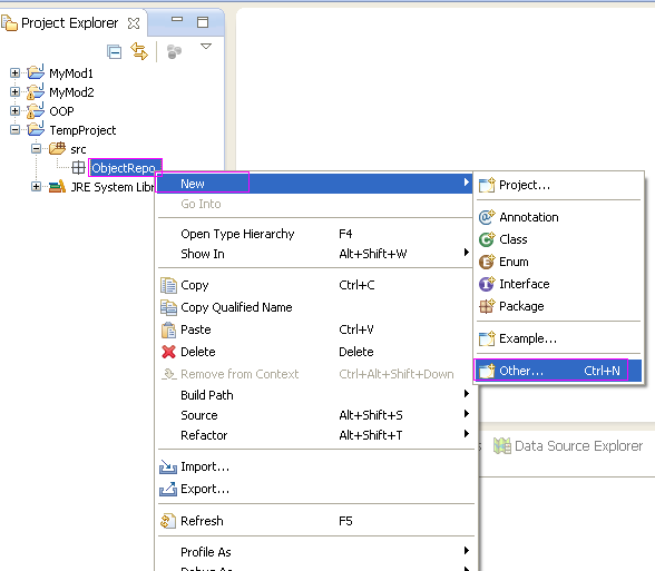 Creating Object Repository Using Properties File In Selenium WebDriver