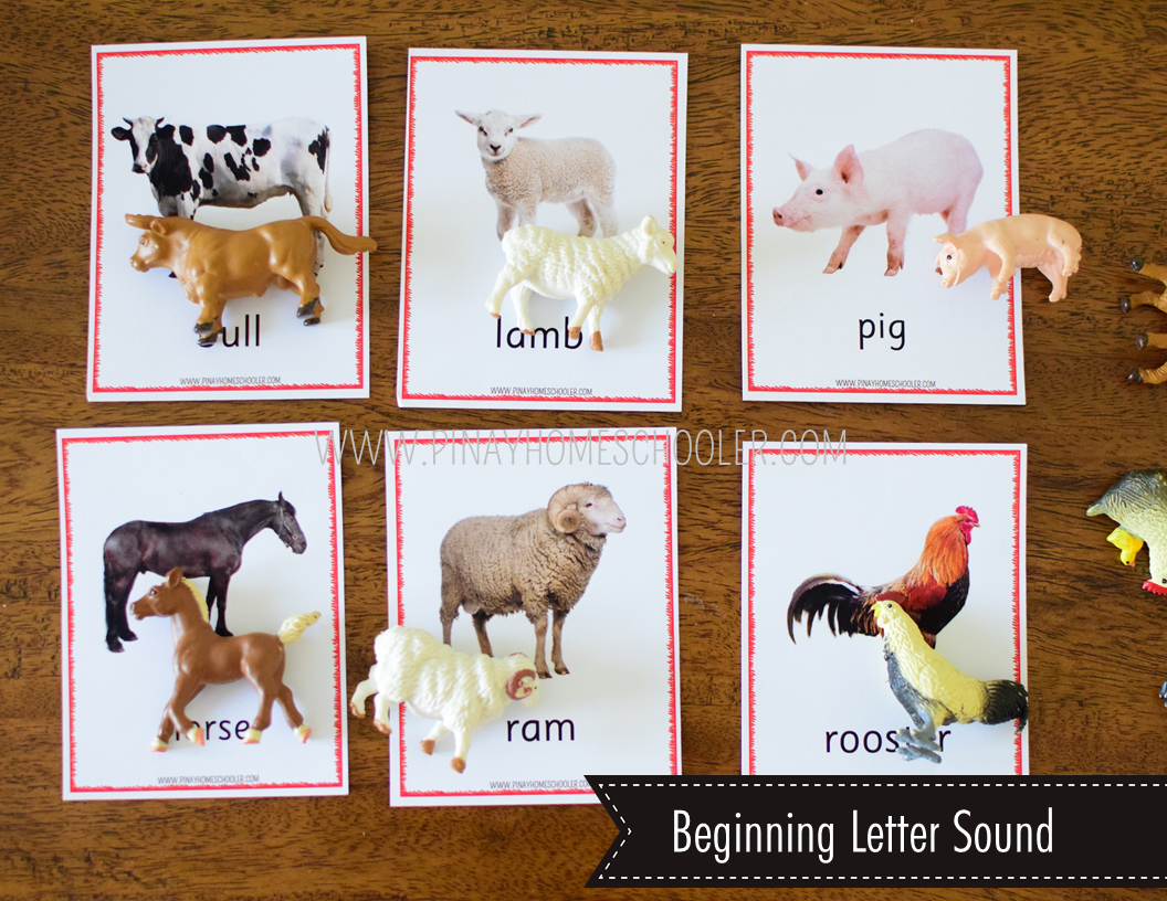 The Pinay Homeschooler: Farm Toob Printable Materials