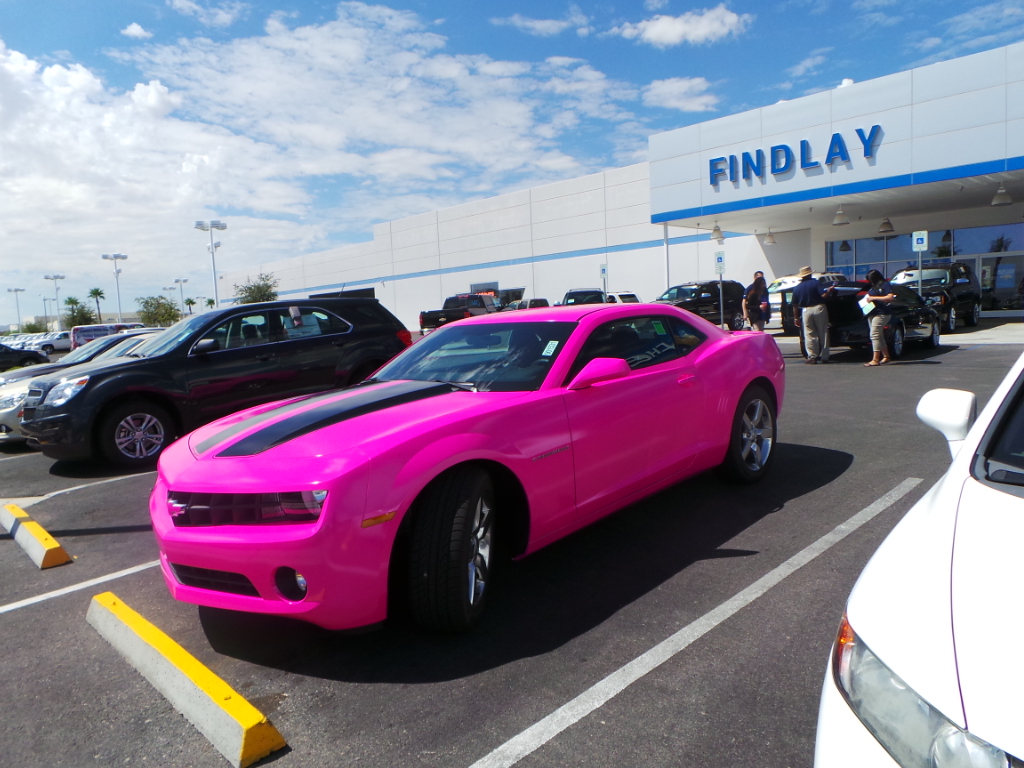 Let's Be Frank: Pink Camaros Are All The Rage