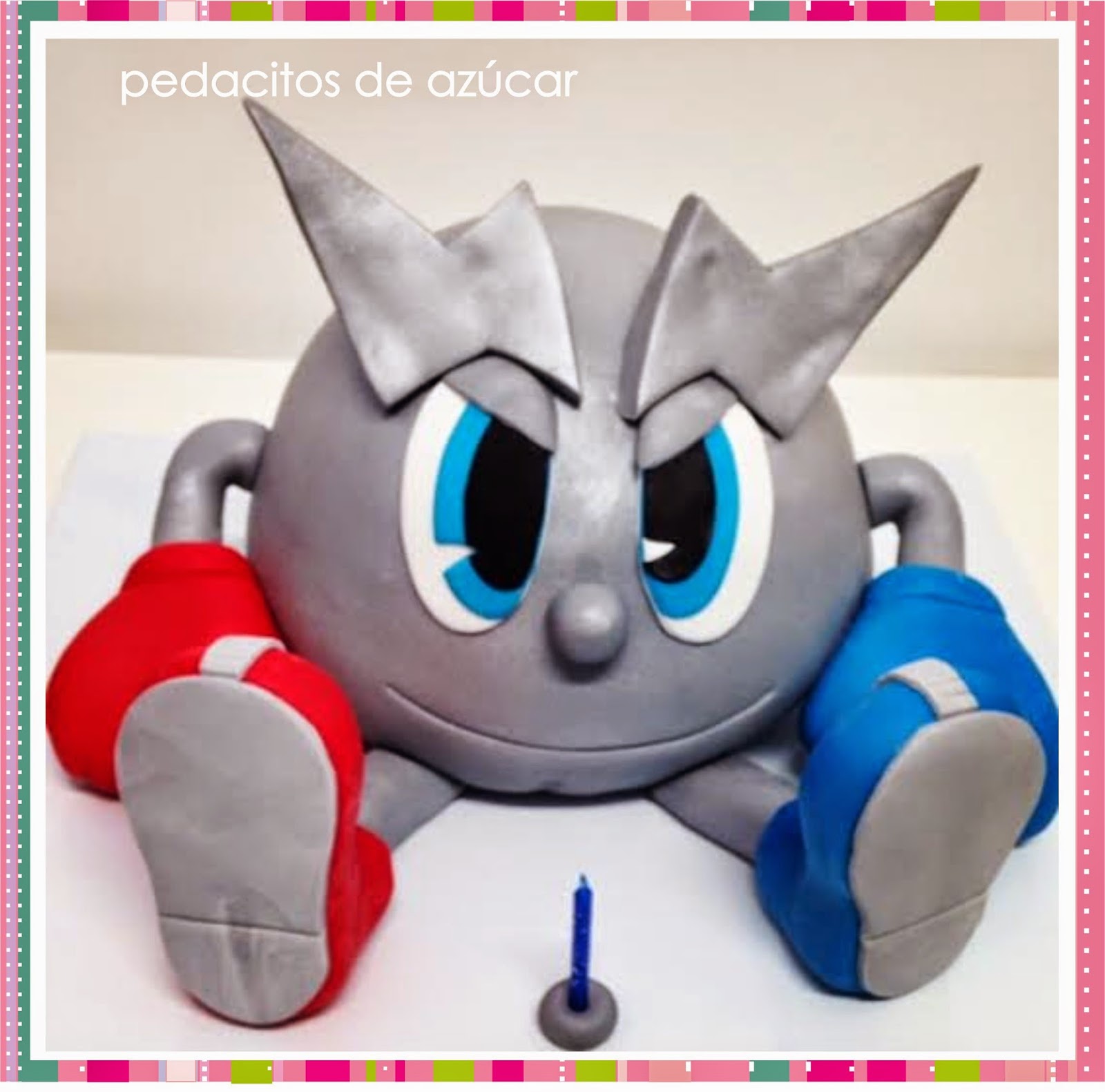 Pedacitos de Azúcar: TARTA METAL PAC DE PAC-MAN