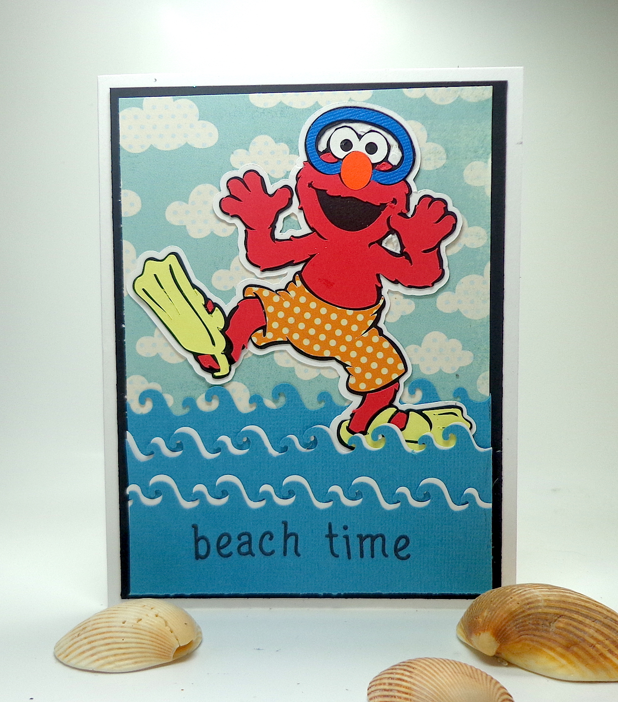 Creating in Carolina: Elmo ready to swim