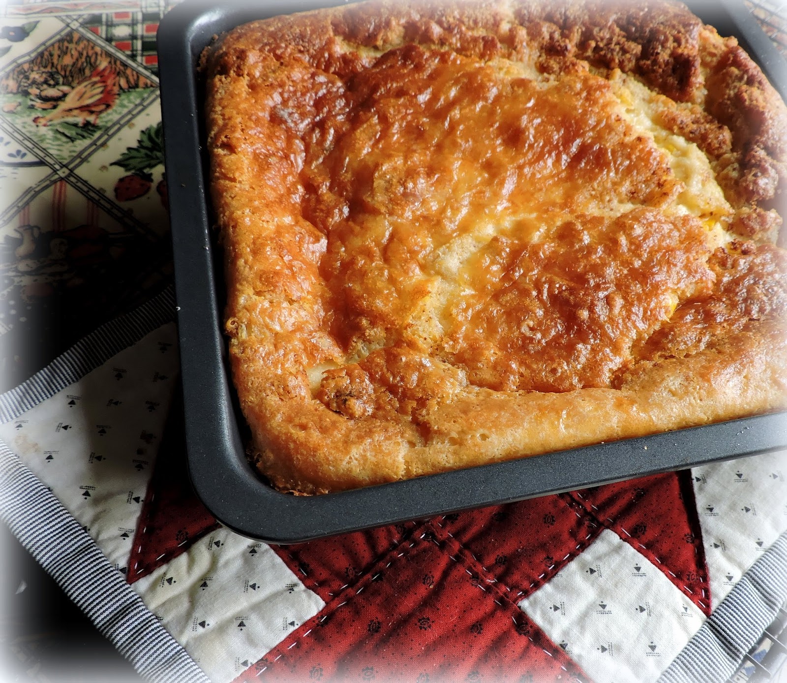 Custard Filled Corn Bread | The English Kitchen