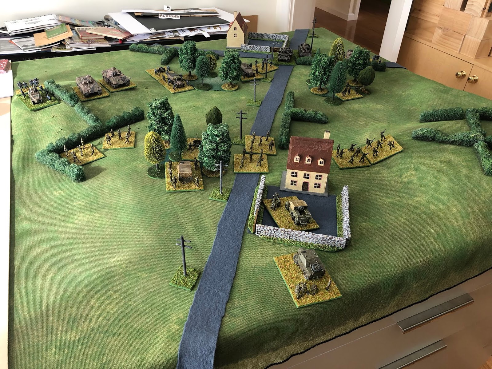 Grid based wargaming - but not always: Planning next projects