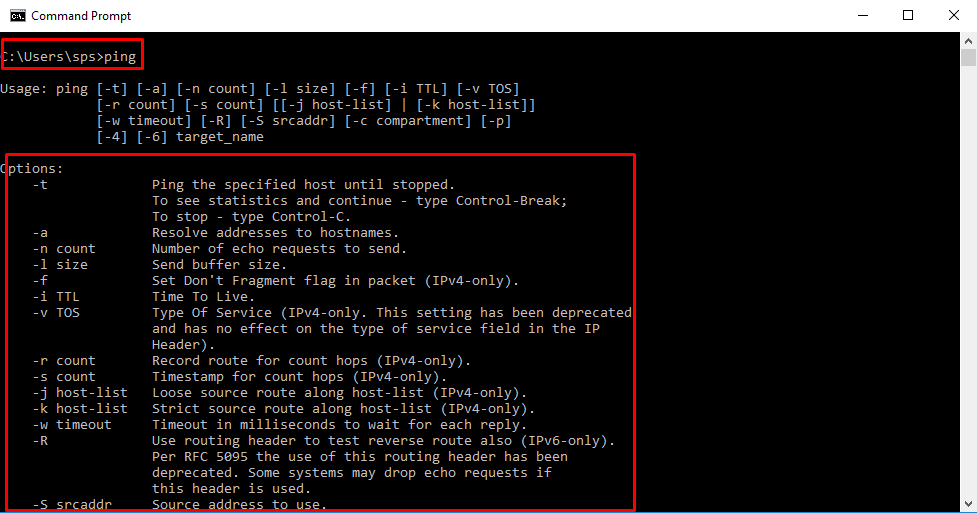 Command Prompt commands list ~ Venkat's Blog