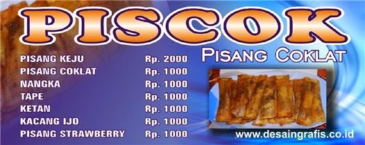 PISCOK LUMER: Pisang Coklat ber aneka Rasa