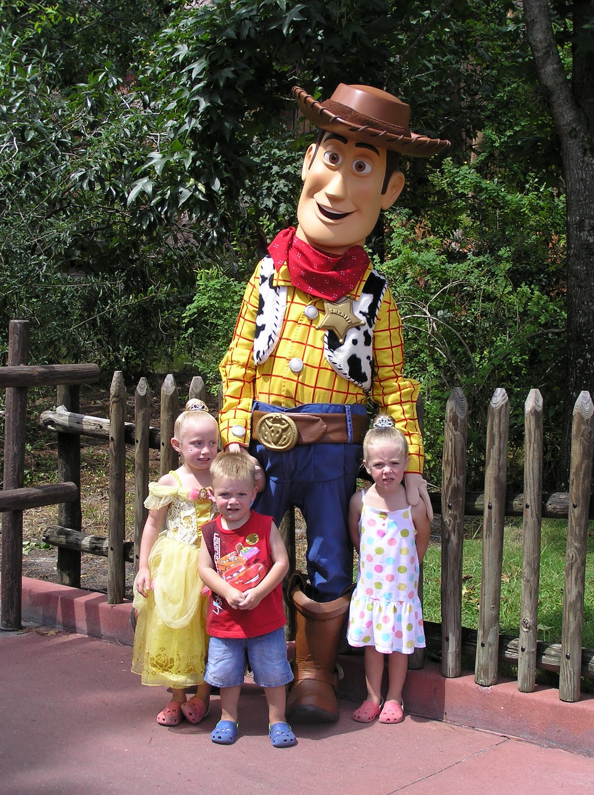 Disney Character Collection: Random Characters in Magic Kingdom