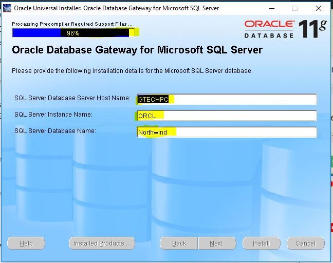 Oracle Application Dba Information Db Link With Oracle Database To Microsoft Sql Server Via