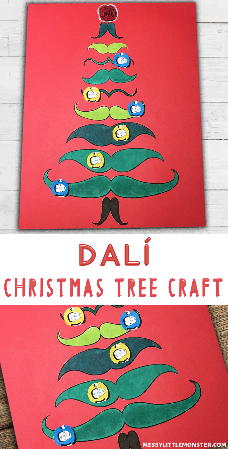 Dali Christmas Tree Craft - Messy Little Monster