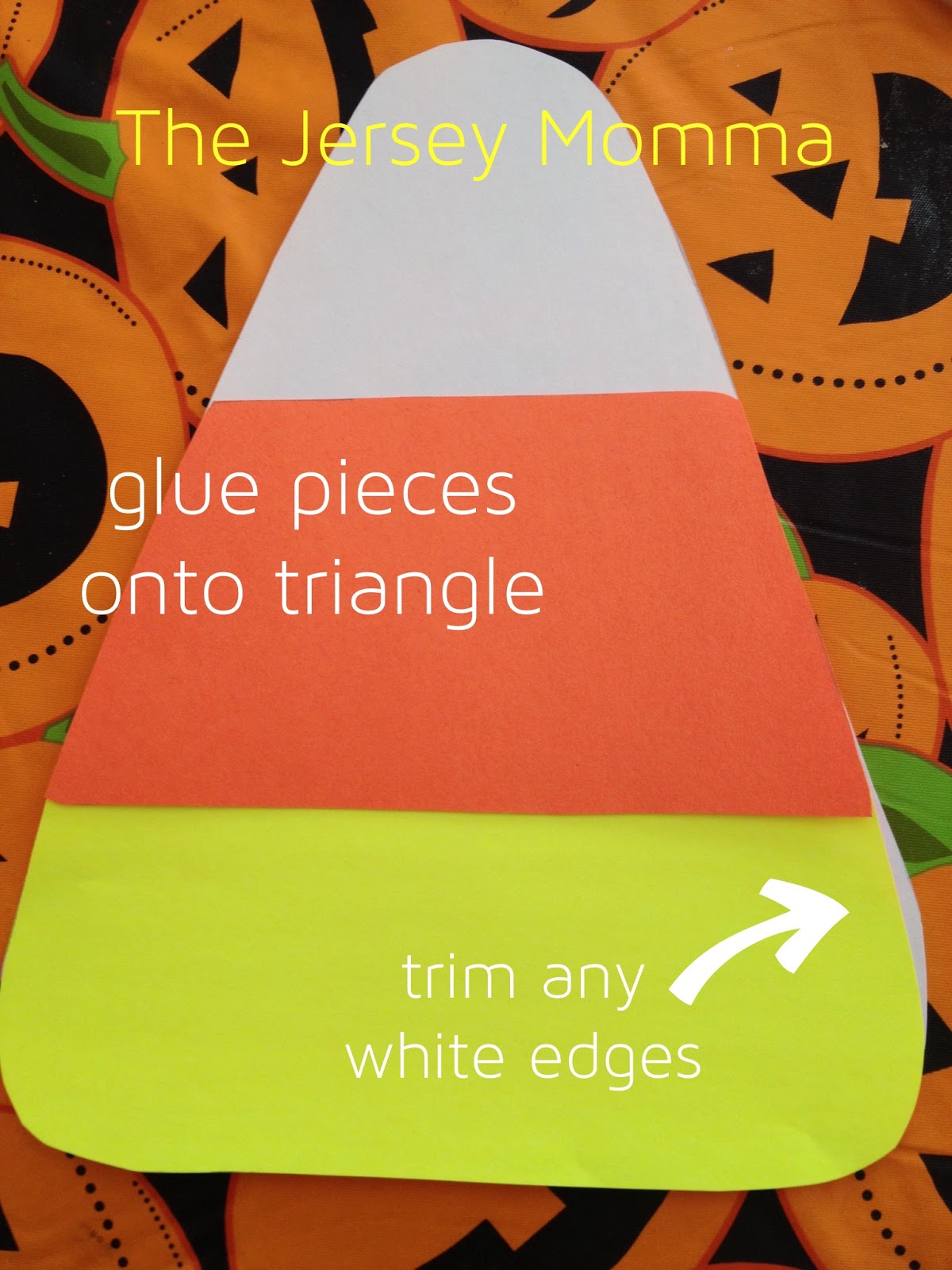 Fun Halloween Projects: Candy Corn Kids | The Jersey Momma