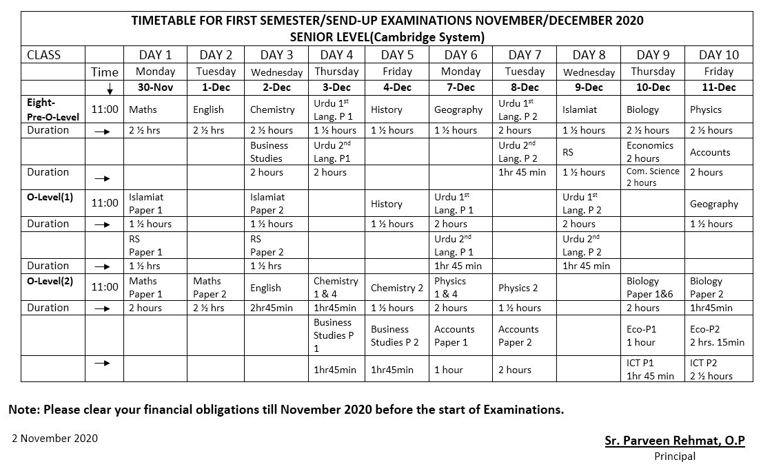 Islamabad Convent School H-8/4 Campus