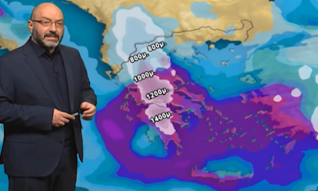 ΡΑΓΔΑΙΑ ΕΠΙΔΕΙΝΩΣΗ ΤΟΥ ΚΑΙΡΟΥ ΜΕ ΚΑΤΑΙΓΙΔΕΣ ΚΑΙ ΧΙΟΝΙΑ! Η ΑΝΑΛΥΣΗ ΤΟΥ ...