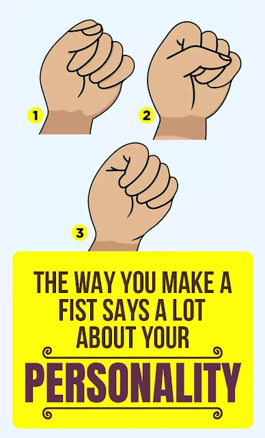 Make a Fist and Find Out a Lot About Your Personality - Healthy Lifestyle