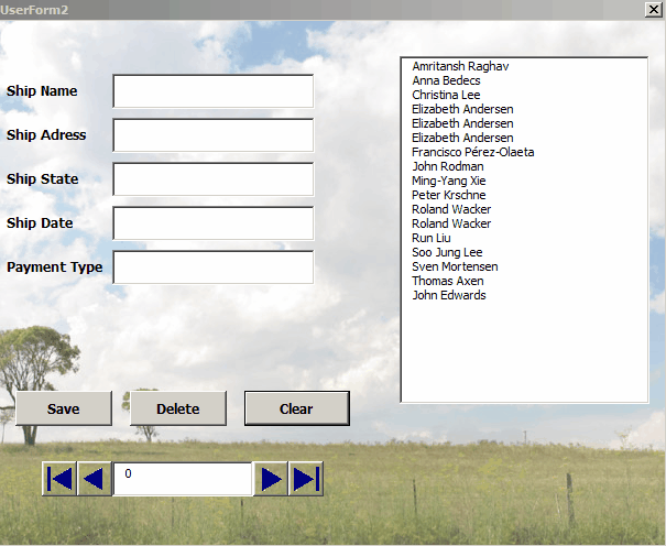 Using Next And Previous Buttons In Excel Userform New Ideas For