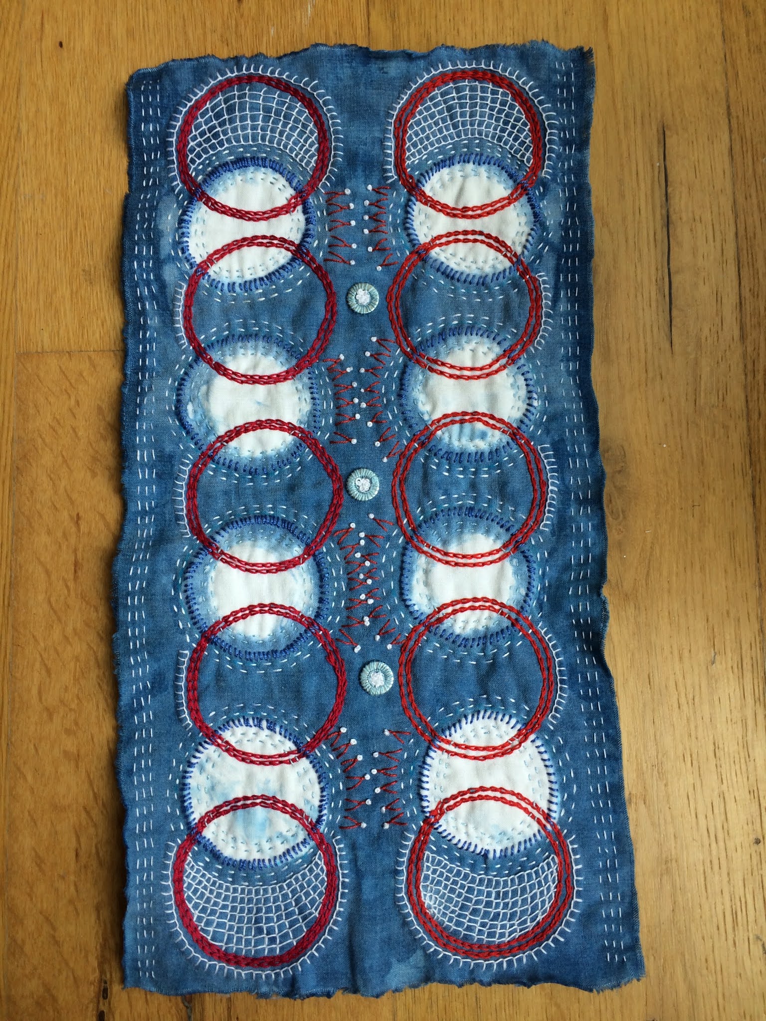 Sew Stitch Knit: Bookmarks and slow stitching