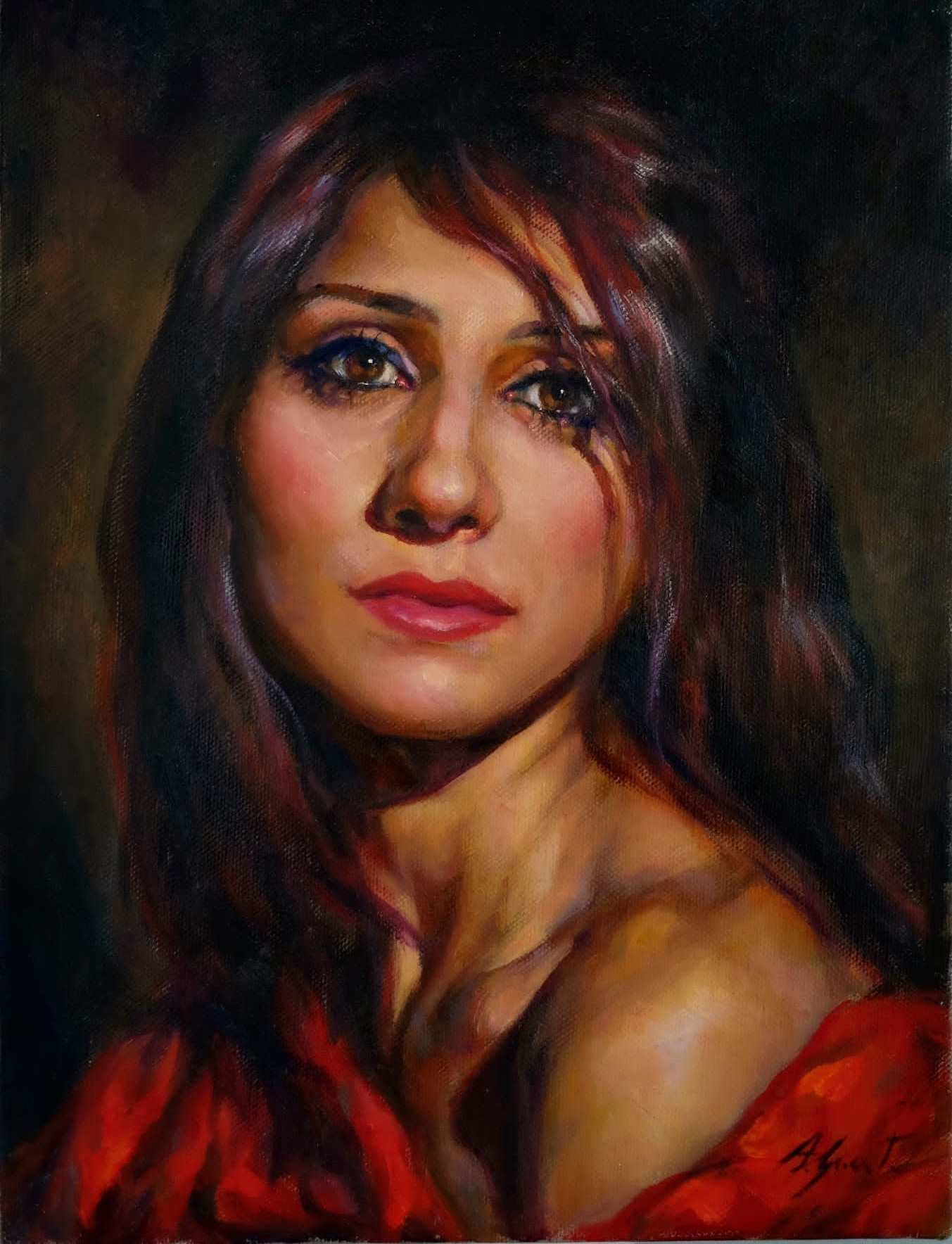 Alessandro GRANATA Pittore | Catherine La Rose ~ The Poet of Painting