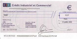 Comment Remplir Un Chèque CIC - COMMENT REMPLIR