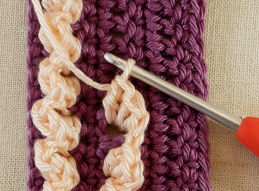 The Pulled Stitch Blog: How to Crochet Horizontal Stitches