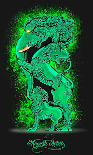 Magesh Artist: Yali(mythology)