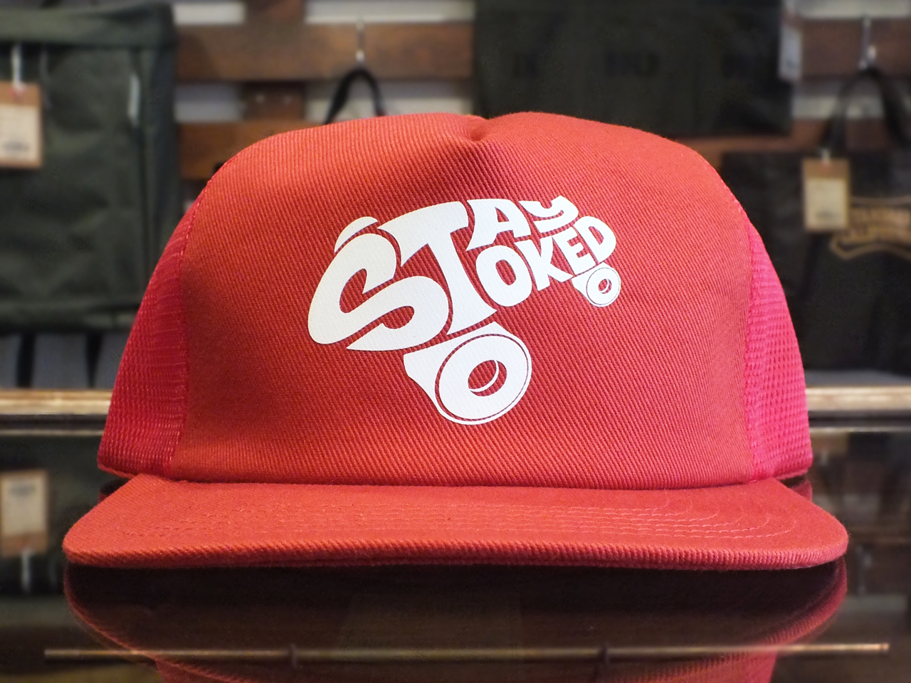 STANDARD CALIFORNIA STAY STOKED MESH CAP