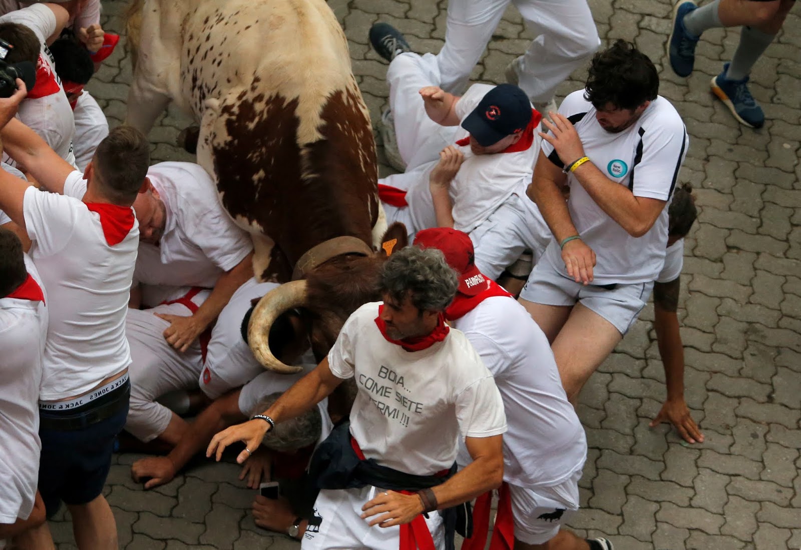 THE WESTERNER: Two Americans gored and hospitalized after Pamplona bull run