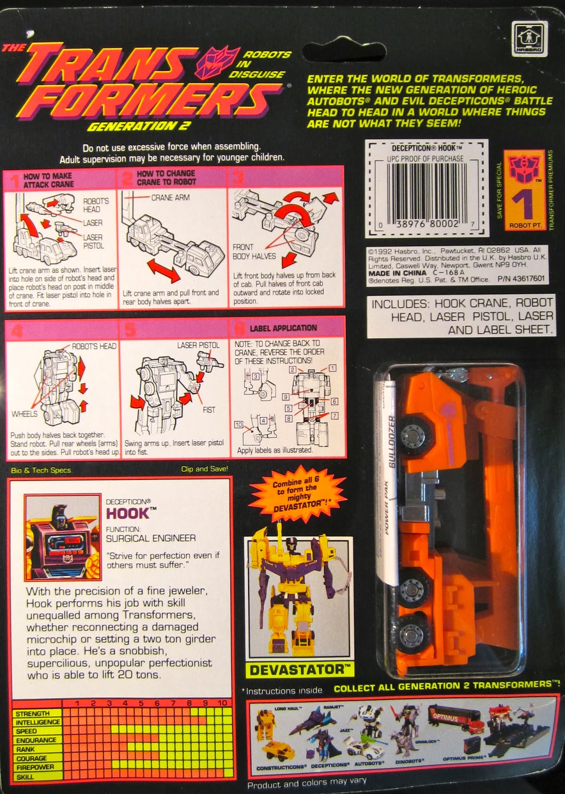 A Transformers Blog - My Life In Collecting: G2 Orange MOSC ...