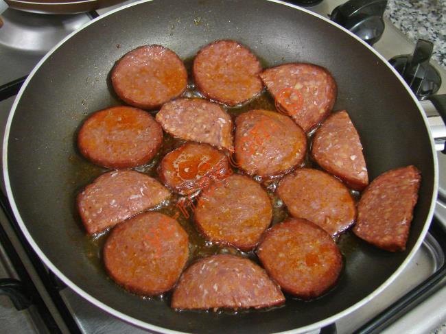 Ancient soujouk sausages