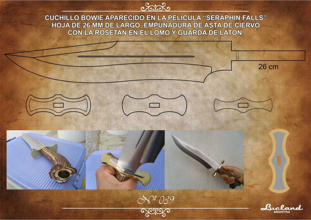 Plantillas para diseño de cuchillos gratis