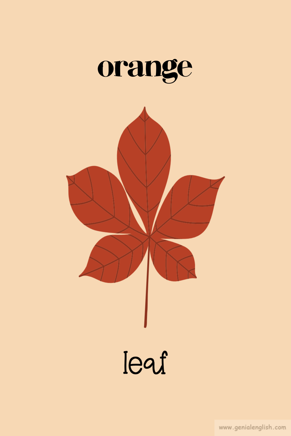 FALL ADJECTIVES LIST