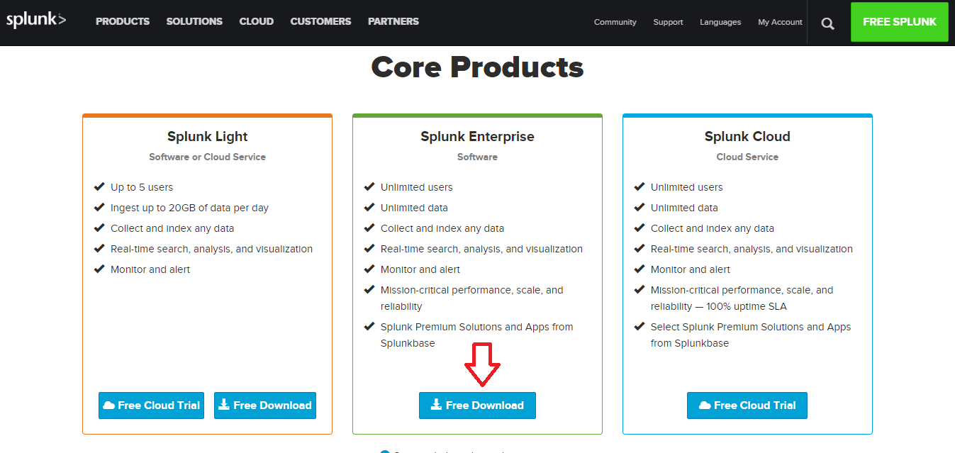 SIEM Beast: How to download SPLUNK ENTERPRISE [Free Edition].