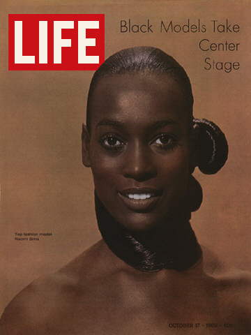 THE MAYBELLINE STORY : African-American models pose for the camera, in ...
