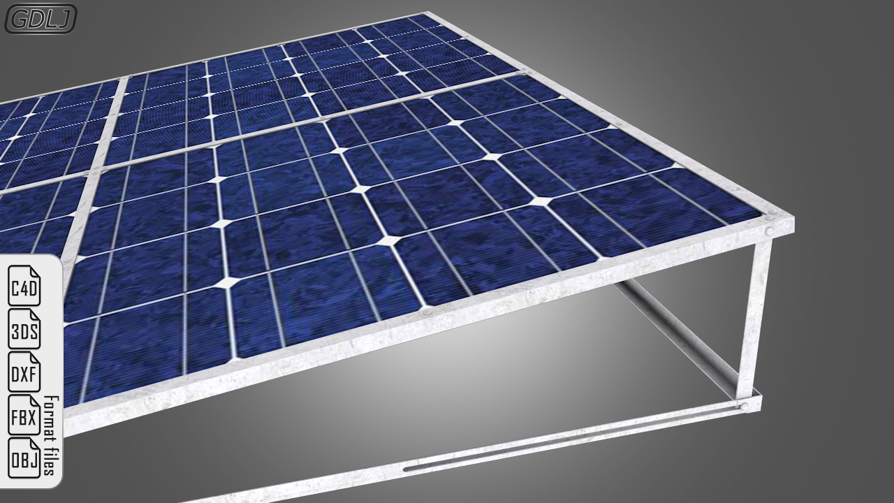 Solar panel 3D model | Layth Jawad