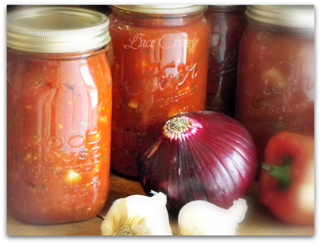 Lace Crazy: The Greatest Salsa Recipe (for bottling~!)