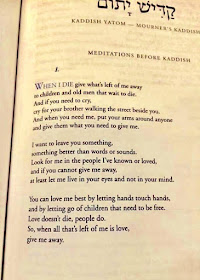 Patrick Comerford: ‘When all that’s left of me is love, give me away ...