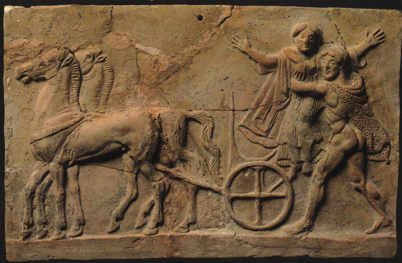 Abduction of Persephone pinax - 5th C. BCE