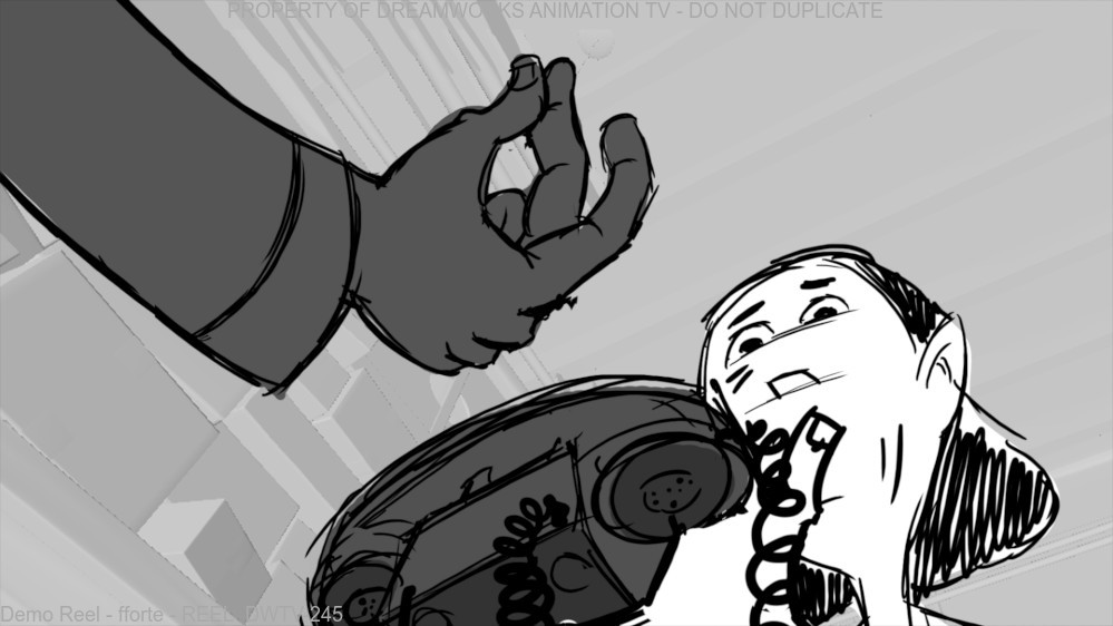 Frank Forte Animation Portfolio: 3 Below Storyboard Seq. 1