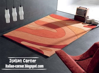 Modern Italian carpets, modern rugs colors, models