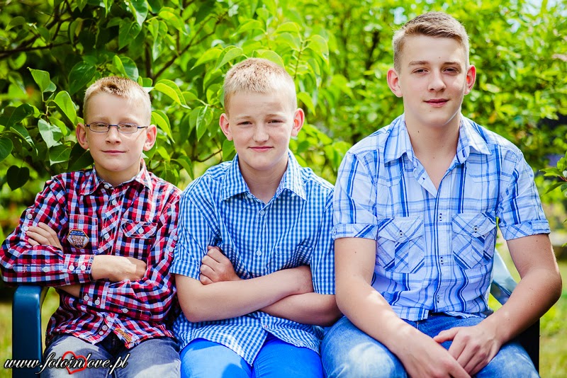 Kevin, Dominik i Damian