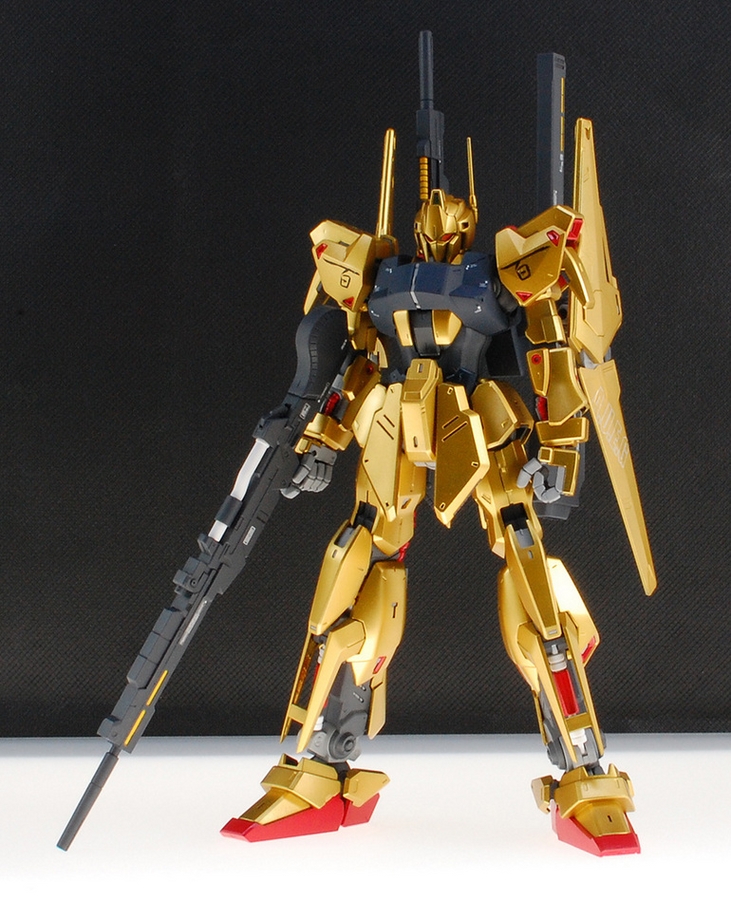 Custom Build: MG 1/100 Hyaku Shiki Ver. 2.0 + Ballute Pack