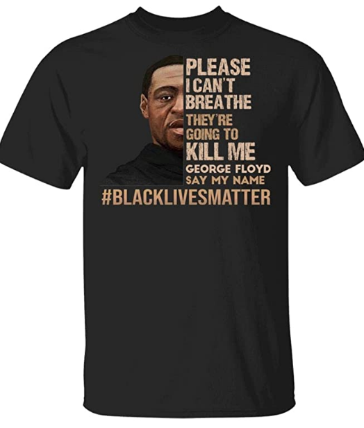 George Floyd T-Shirt Black Lives Matter justice for George floyd 2020 ...
