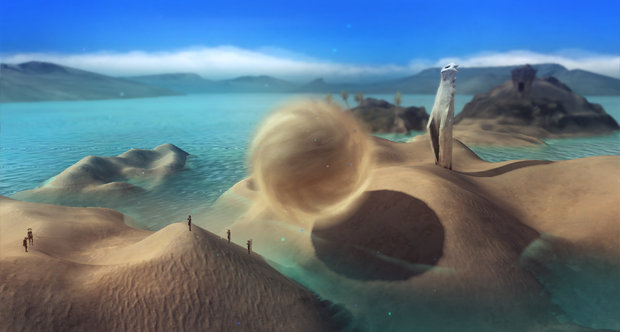 From Dust Review (X360) - The gods control the elements, but can't ...